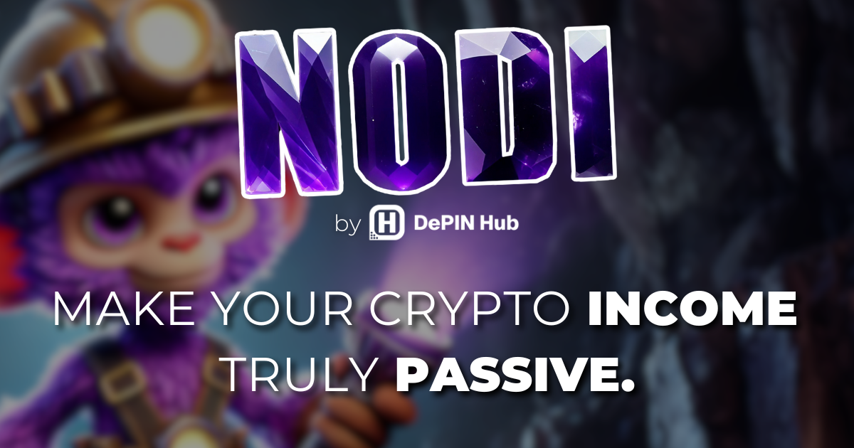 Nodi - Node As a Service by DePIN Hub | DePIN Hub