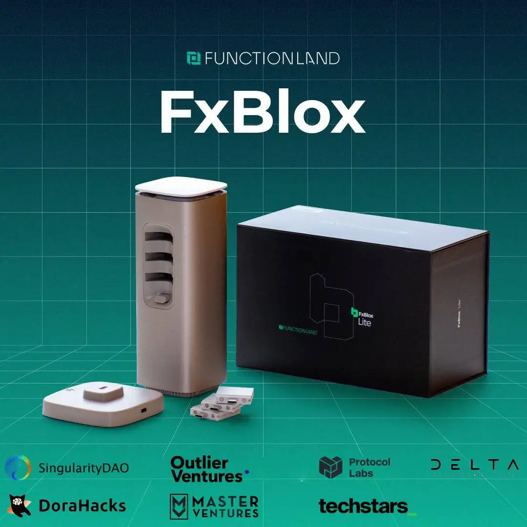 Functionland Unveils FxBlox: A Secure Decentralized Data Storage Solution | DePIN Hub