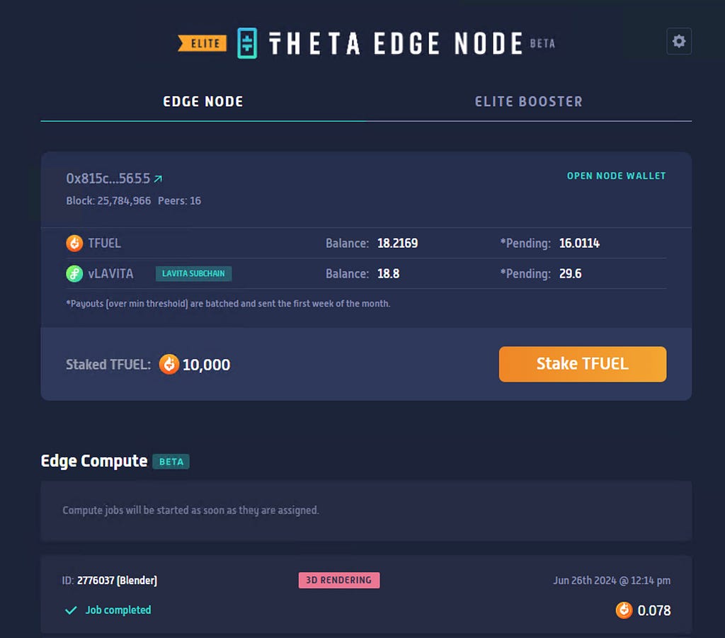 Theta Introduces Elite Booster Upgrade for EdgeCloud Platform | DePIN Hub