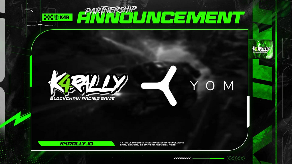 YOM and K4 Rally Partner to Revolutionize Blockchain Cloud Gaming ...