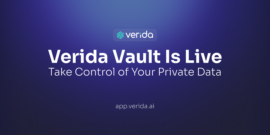 Verida Network Launches Verida Vault for Secure Data Management | DePIN Hub