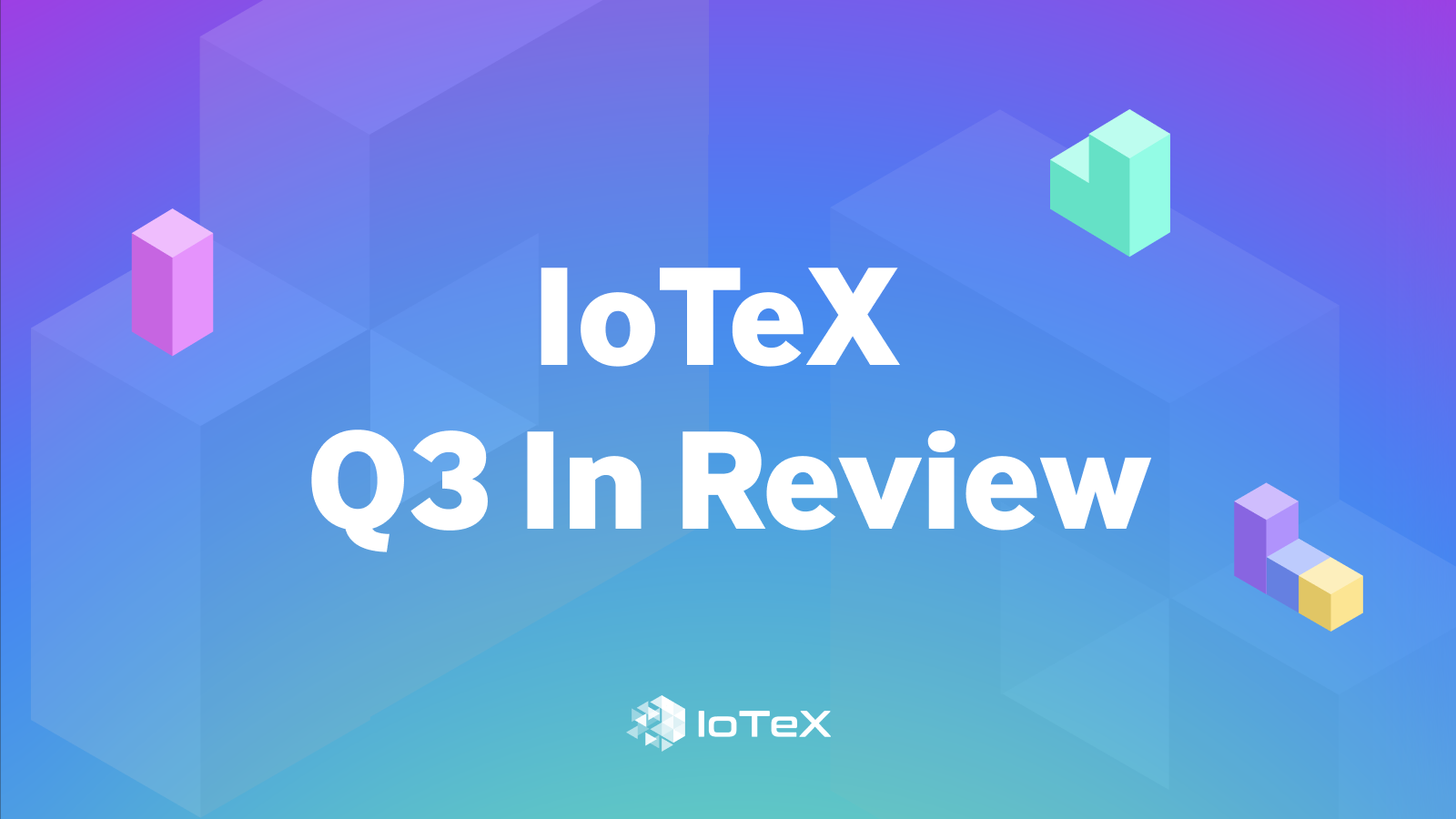 IoTeX Quarterly Update: Q3 2024 Review | DePIN Hub