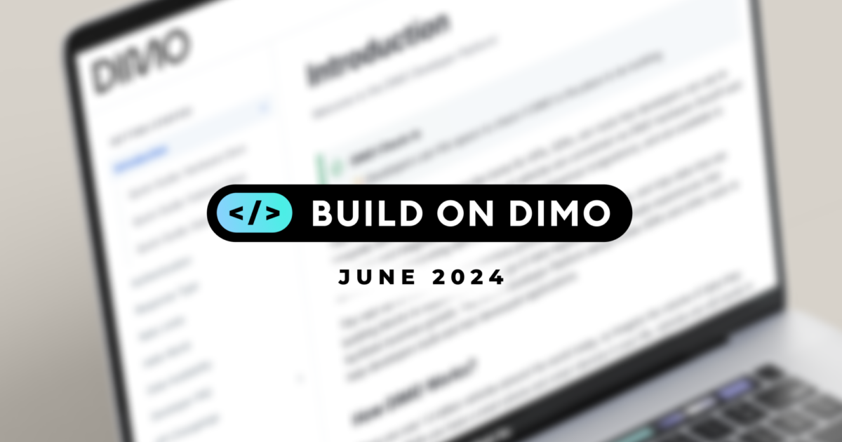 DIMO Developer Platform Unveils New Features and Integrations | DePIN Hub