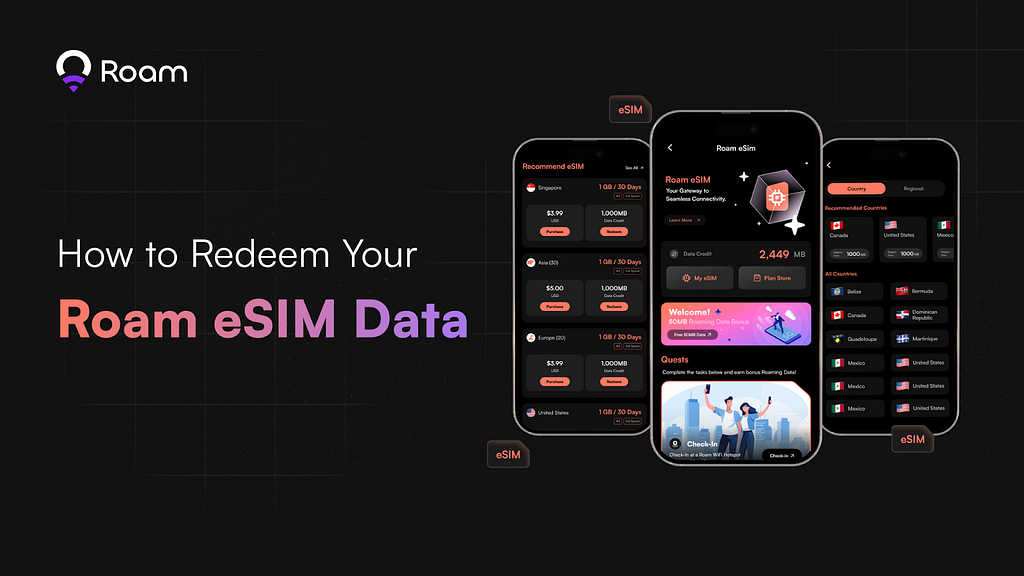 Roam Networks Revolutionize Connectivity with Free eSIM Data Plans | DePIN Hub