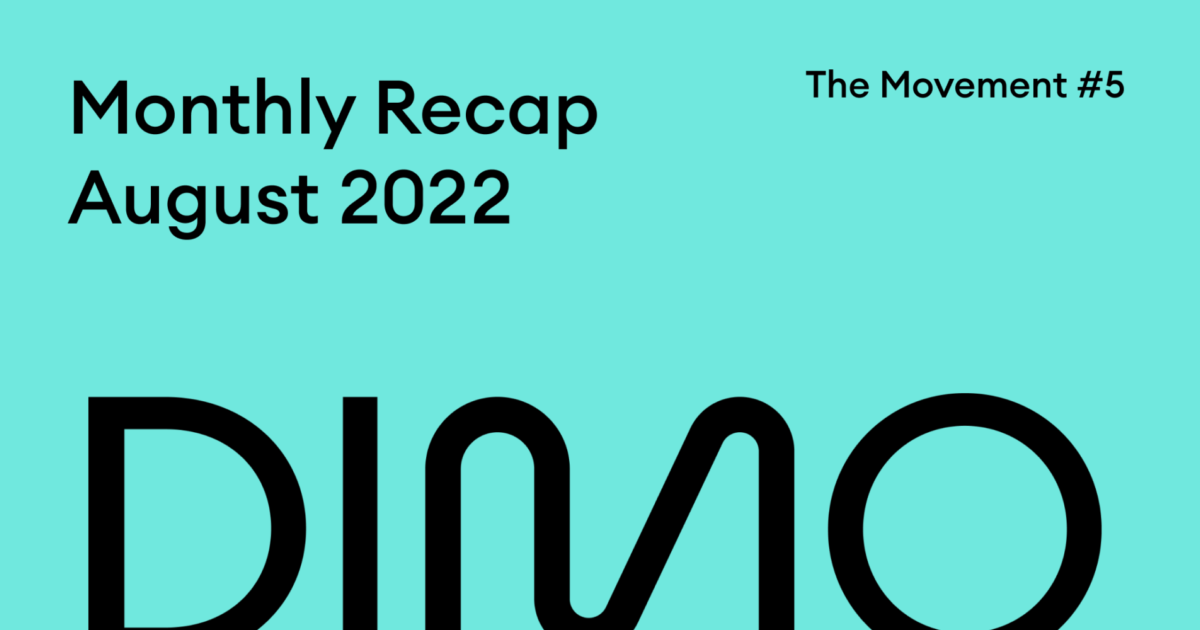 DIMO Project Monthly Recap: August Achievements & Future Endeavors | DePIN Hub