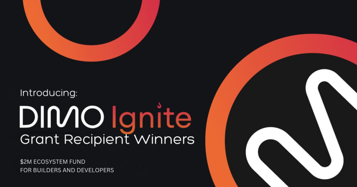 DIMO: Ignite Program Recipients Revolutionizing Infrastructure | DePIN Hub DIMO: Ignite Program Recipients Revolutionizing Infrastructure | DePIN Hub