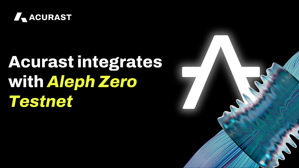 Aleph Zero and Acurast Collaboration in Web3 Innovation | DePIN Hub