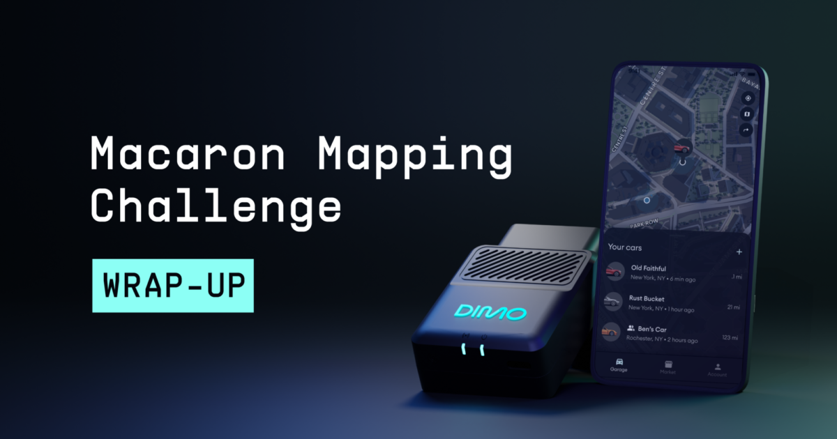 DIMO and Helium Collaboration Results in Success for Macaron Mapping ...