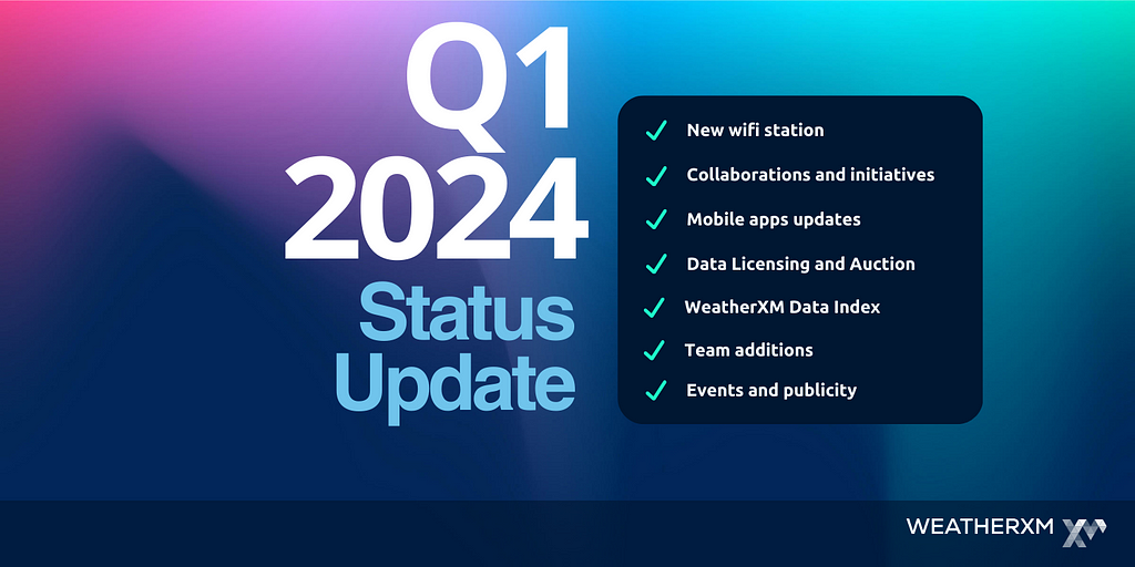 WeatherXM Network Update | DePIN Hub