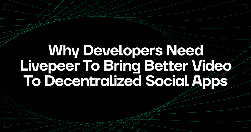 Empowering Decentralized Social Apps with arweave and Livepeer | DePIN Hub