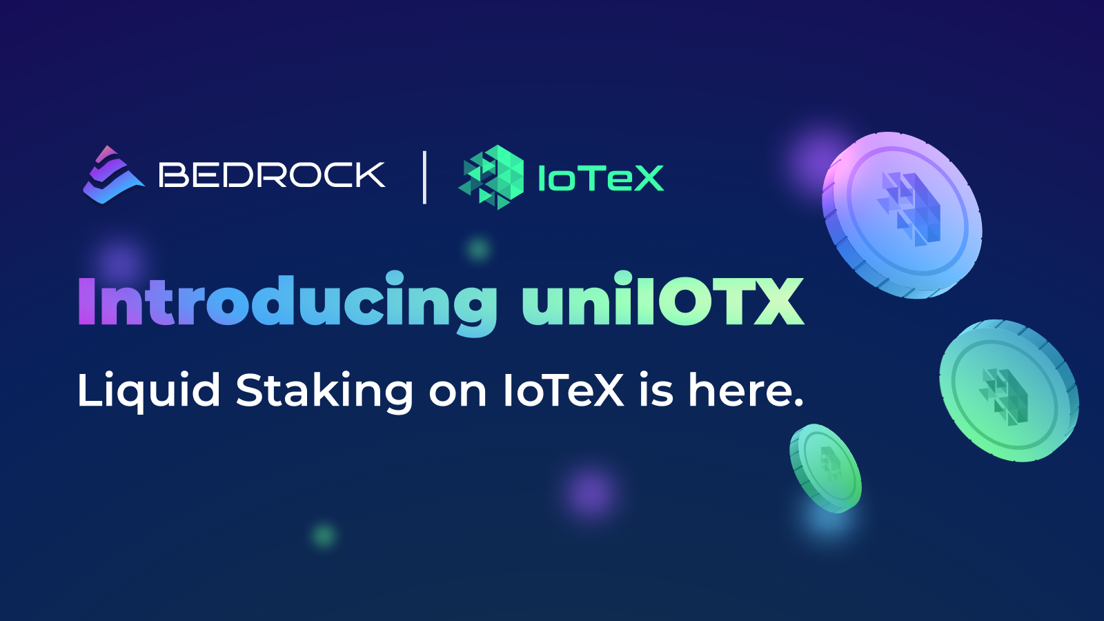 IoTeX Implements Liquid Staking Protocol, Bedrock, Enabling Users to Stake and Trade ...
