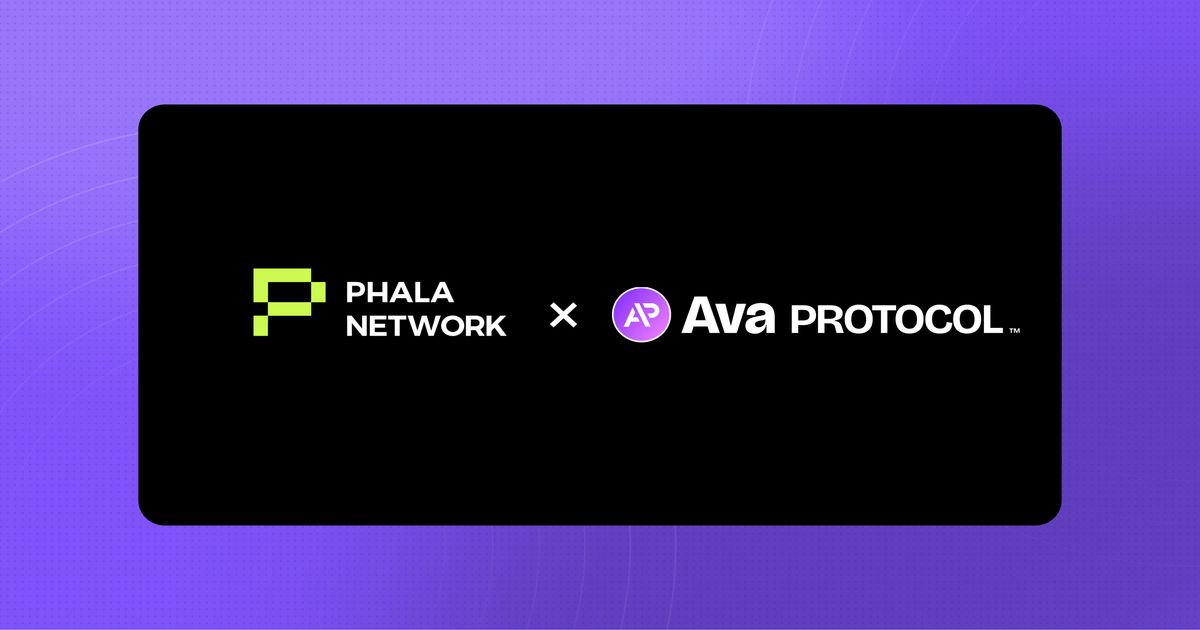 Phala Network And Ava Protocol Partner To Enhance Web3 Confidentiality Depin Hub