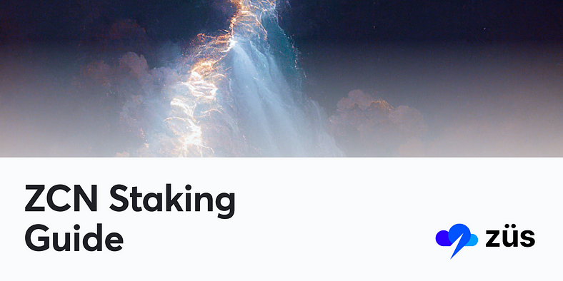Züs Staking Guide: How to Stake ZCN on Bolt | DePIN Hub