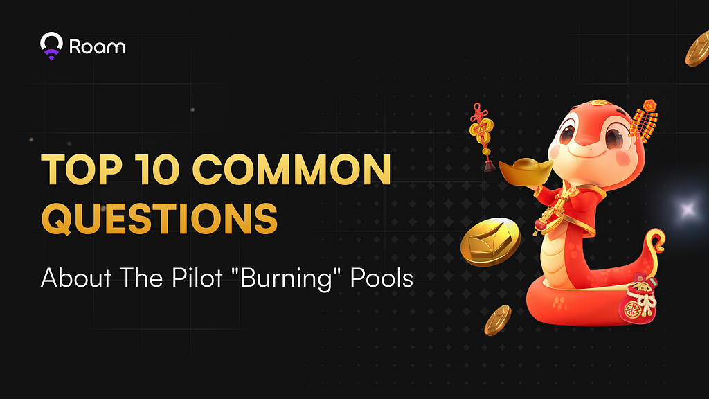 Exploring the Roam Pilot "Burning" Pools Event | DePIN Hub